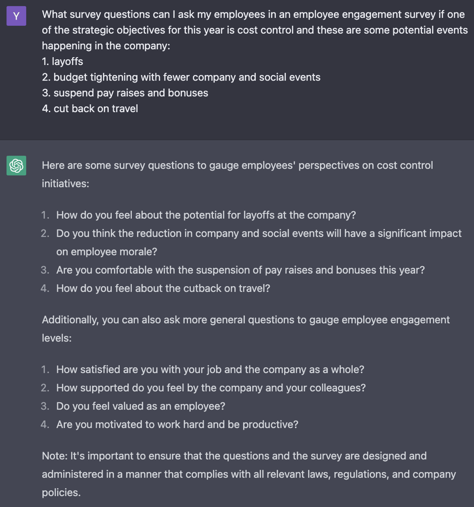 Exploring ChatGPT for People Management and Leadership | EngageRocket